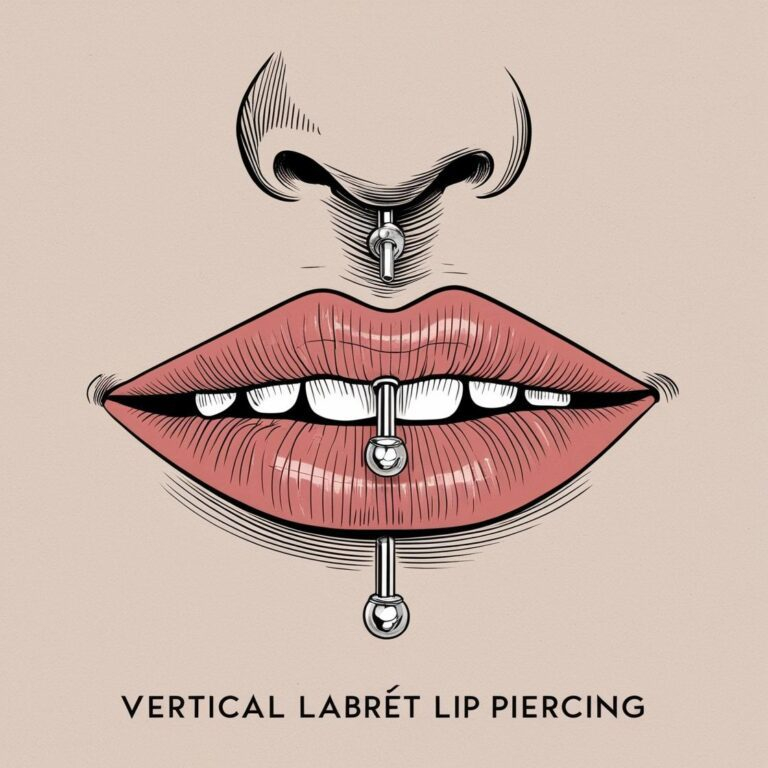 Vertical Labret Piercing - Cost, How It Works, And Aftercare